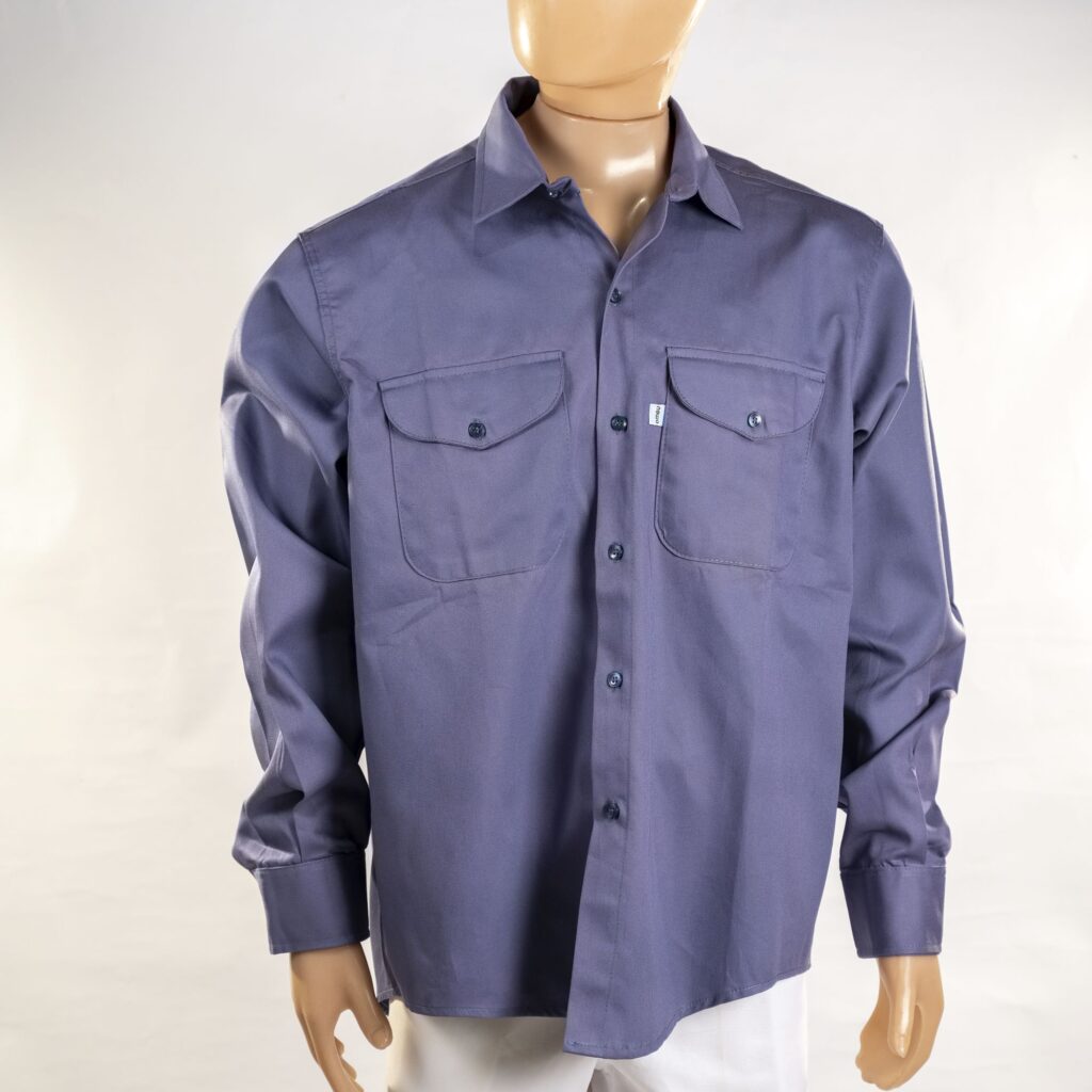 Camisa Grafa - Azulino - Ombu - SoyMat – Seguridad Industrial