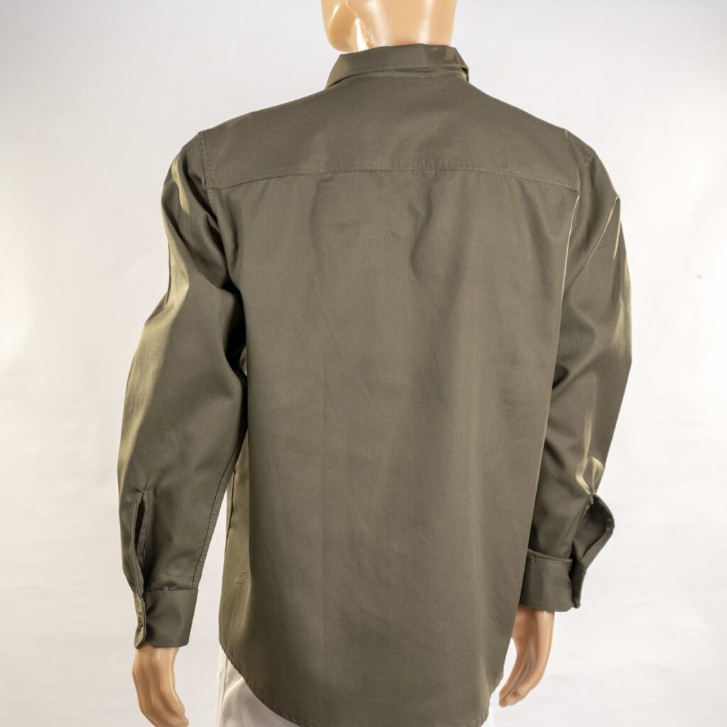 Camisa Grafa - Verde - Ombu - SoyMat – Seguridad Industrial