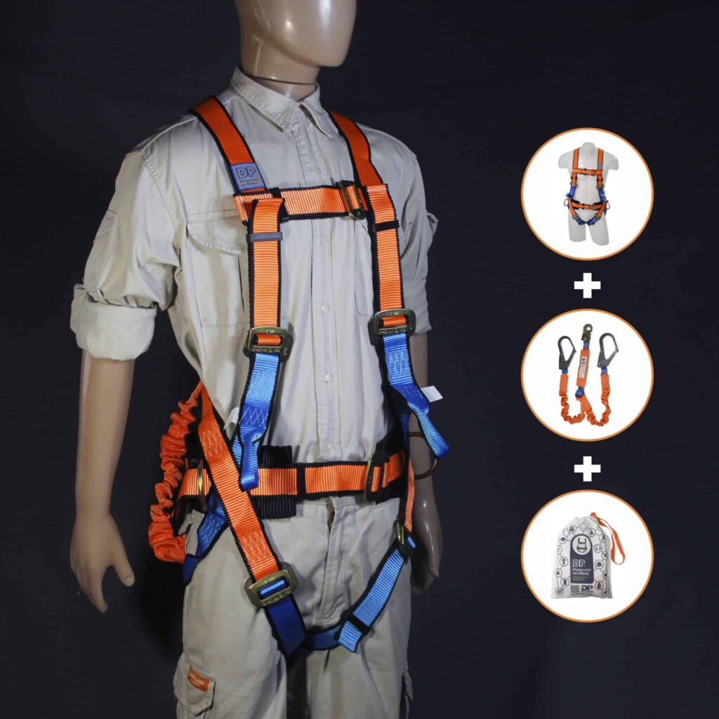 Arnes Kit de Seguridad en Altura DPAKIT04 - SoyMat – Seguridad Industrial